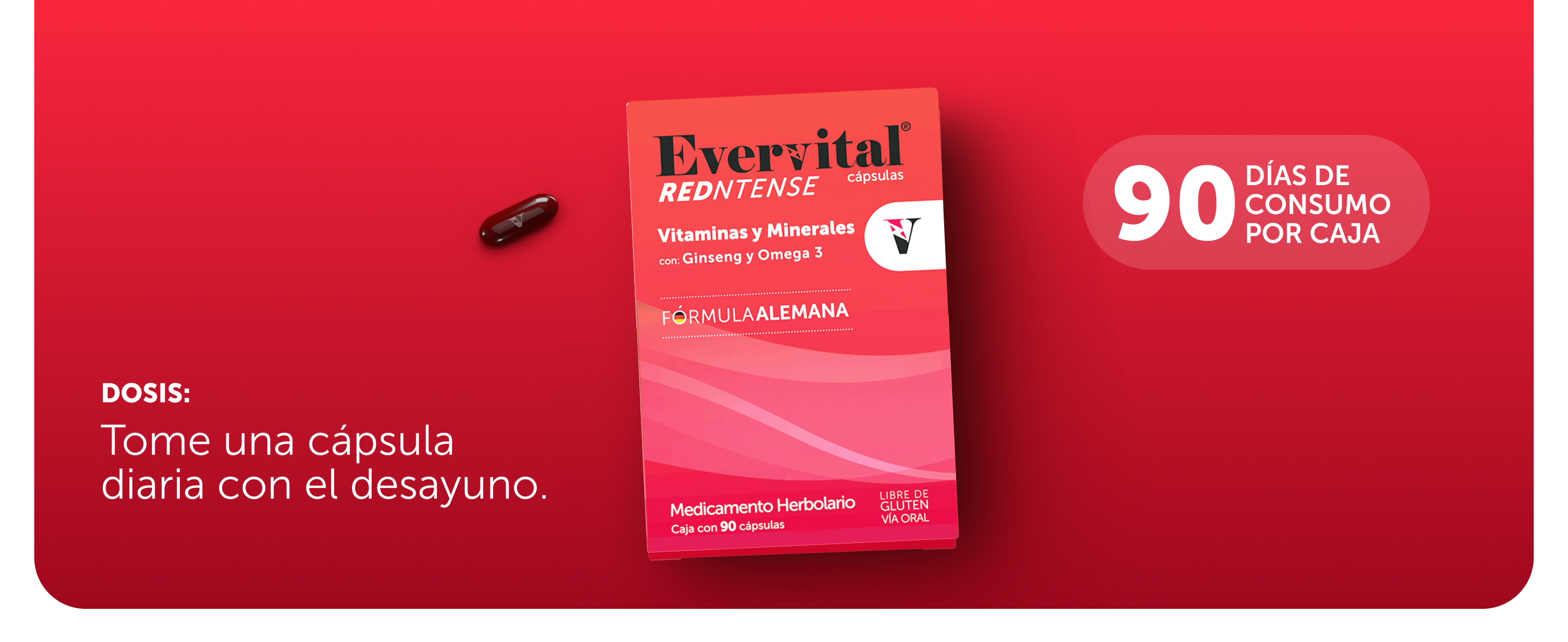 Evervital® Redntense 90 Cápsulas – Bomuca