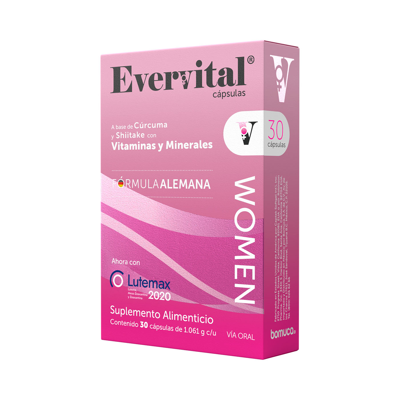 Evervital® Women 30 Cápsulas – Bomuca