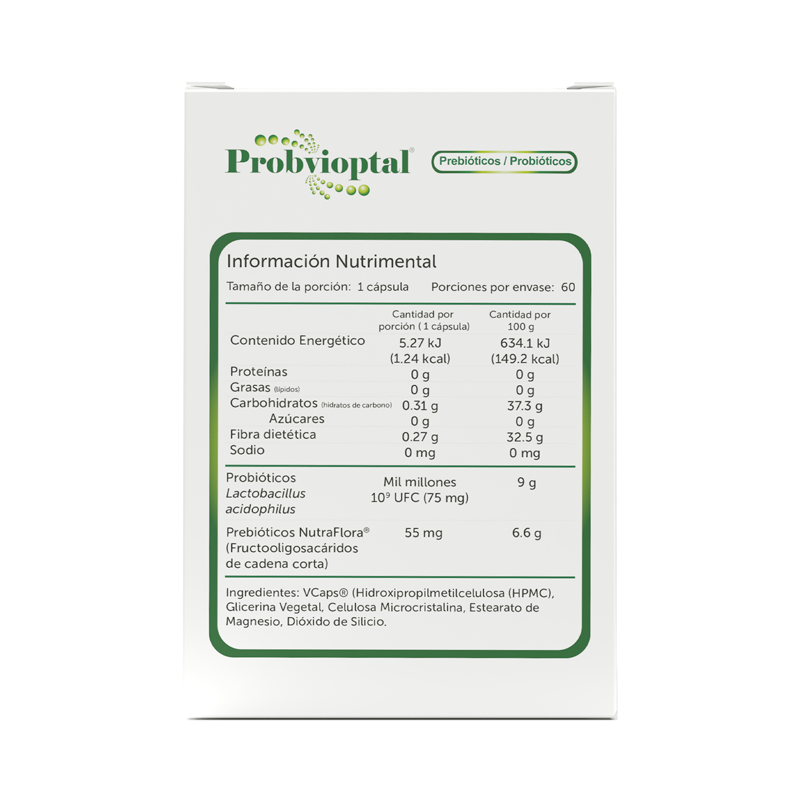Probvioptal® 60 Cápsulas – Bomuca
